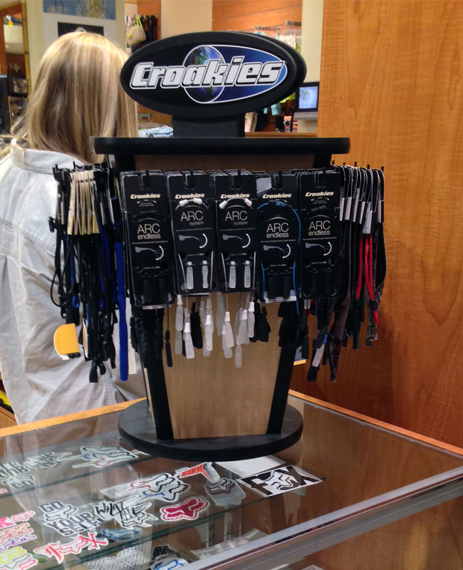 Popon | Image Gallery | Croakies Counter Display