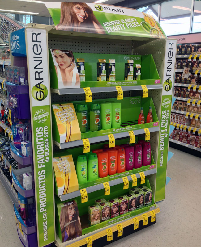 Popon | Image Gallery | Garnier Beauty Picks End Cap