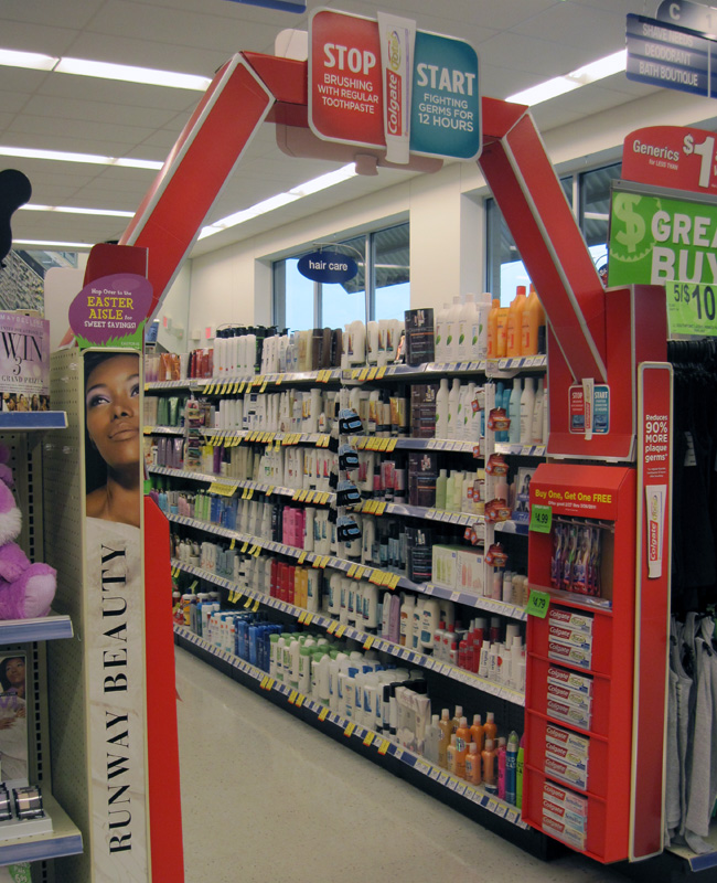Popon | Image Gallery | Colgate Oral Care Arch Display