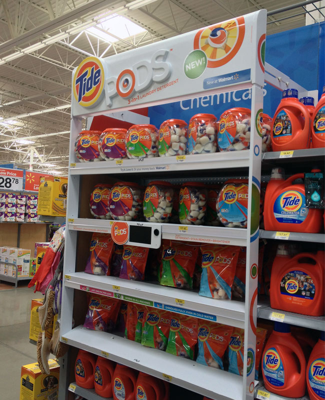 Popon | Image Gallery | Tide Pods Category Sign Frame