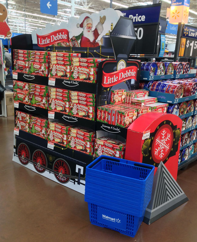 Popon | Image Gallery | Little Debbie Nutty Bars Holiday Train Floor ...