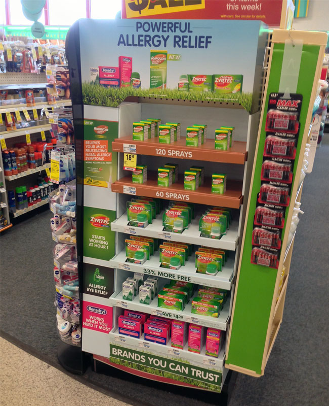 Popon | Image Gallery | Allergy Brands You Can Trust End Cap