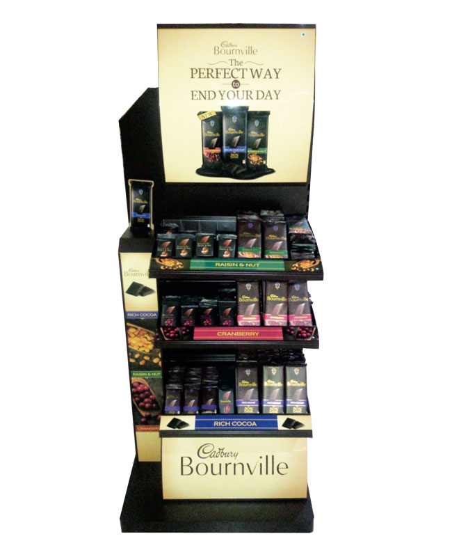 Popon | Image Gallery | Cadbury End Your Day Floor Display