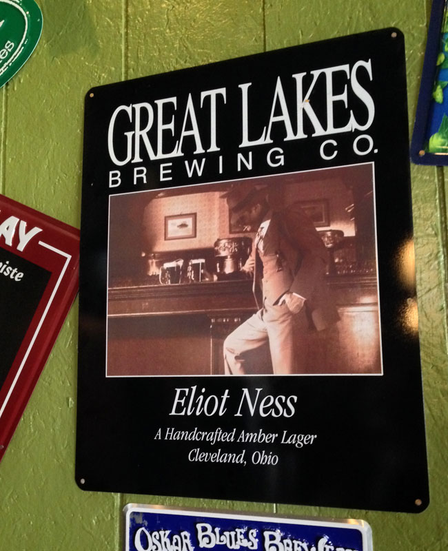 Popon | Image Gallery | Great Lakes Eliot Ness Sign