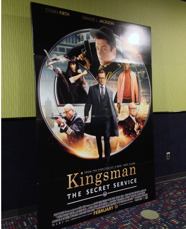 Popon | Image Gallery | Kingsman Movie Floor Display