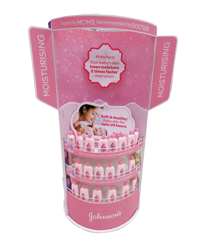 Popon | Image Gallery | Johnson's Baby Facts Floor Display