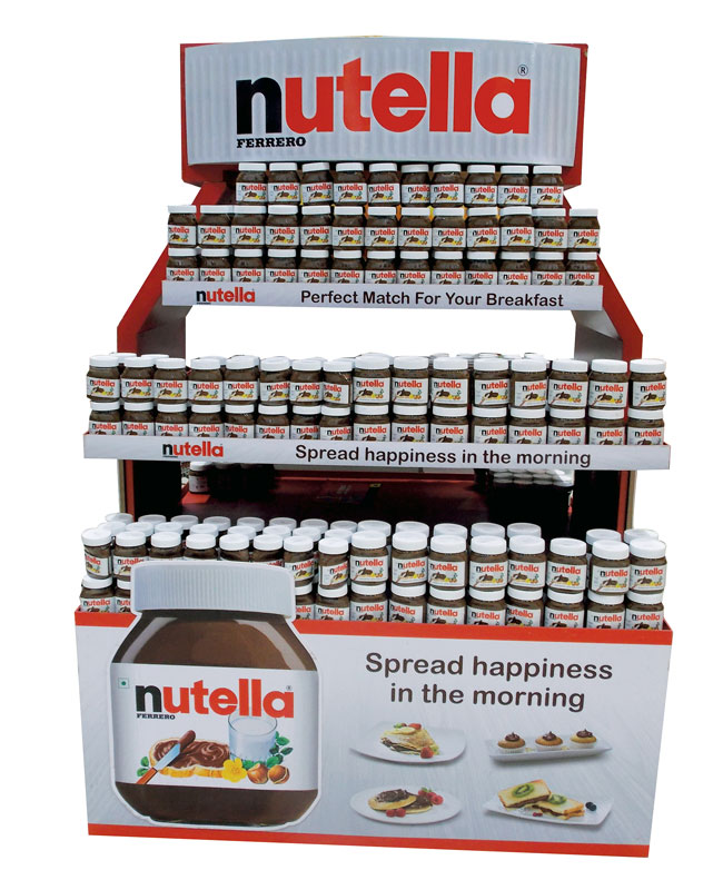 Popon | Image Gallery | Nutella Ferrero Floor Display