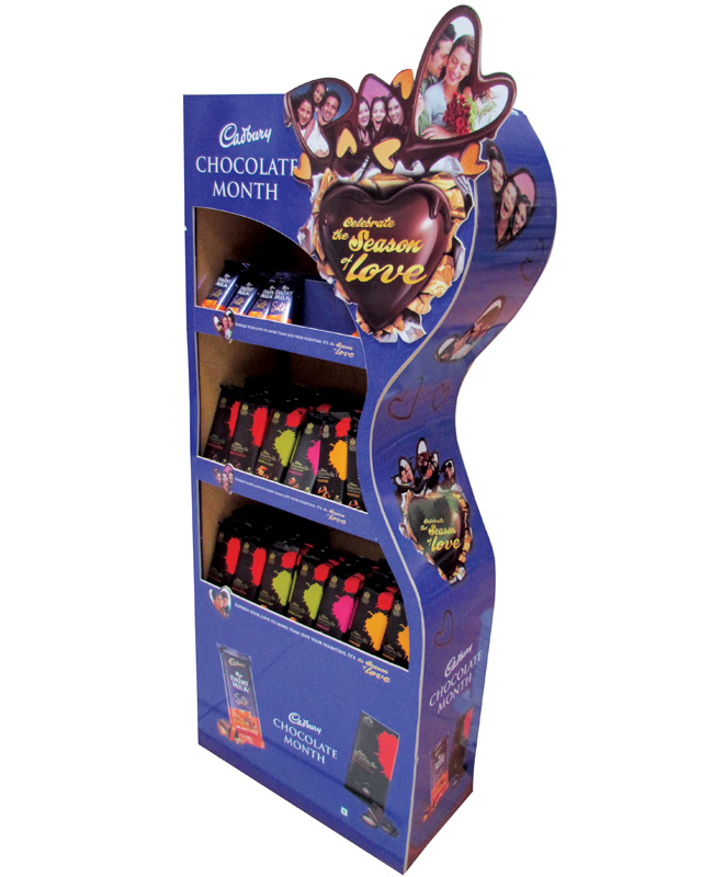 Popon | Image Gallery | Cadbury Chocolate Month Floor Display