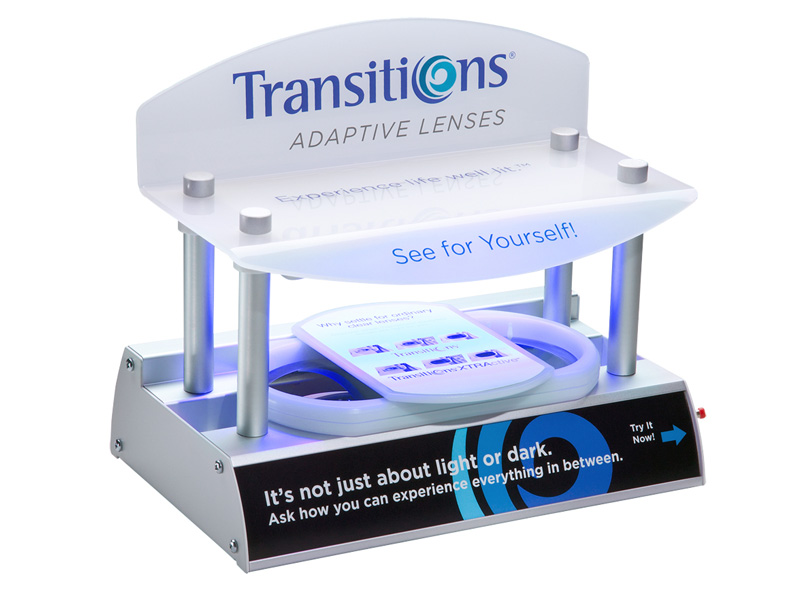 Popon | Image Gallery | Transitions Adaptive Lenses Demo Display