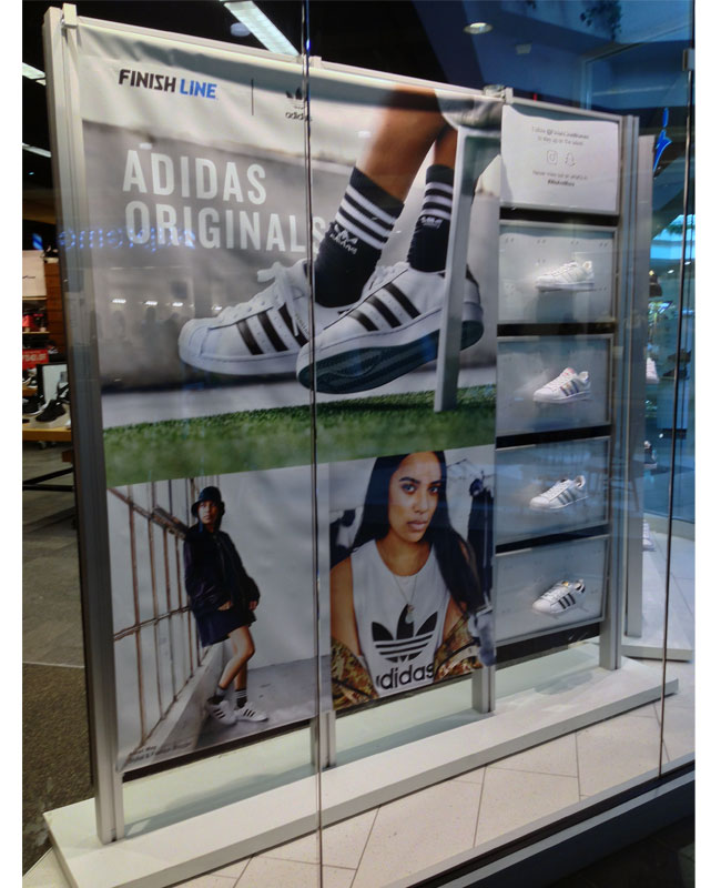 Popon | Image Gallery | Adidas Originals Window Display