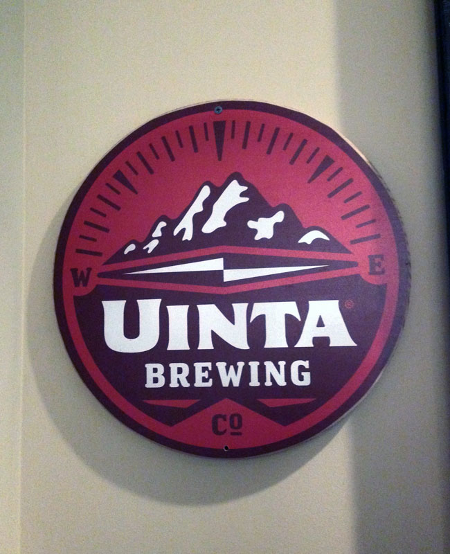 Popon | Image Gallery | Uinta Brewing Co Wall Sign