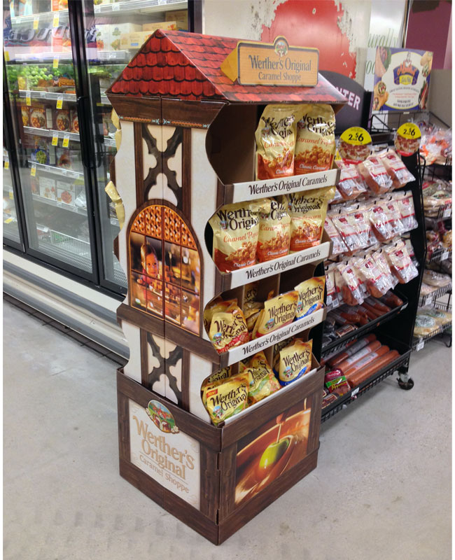 Popon | Image Gallery | Werther's Original Caramel Shoppe Floor Display