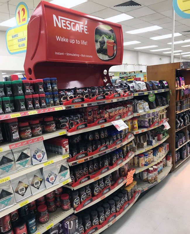 Popon | Image Gallery | Nescafe Wake Up Inline Display