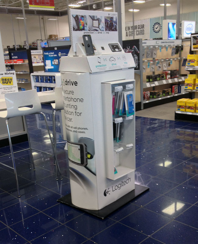 Popon | Image Gallery | Logitech Drive Floor Display