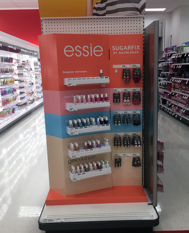Popon | Image Gallery | Essie Sugarfix End Cap Display