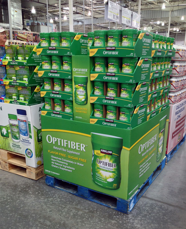 Popon | Image Gallery | Optifiber Pallet Display
