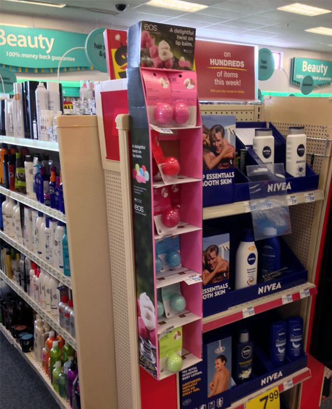 Popon | Image Gallery | Twist On Balm Mini Wing Display