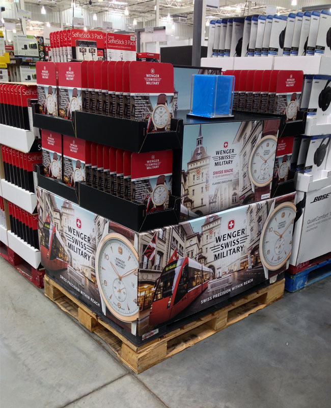 Popon | Image Gallery | Wenger Swiss Watch Pallet Display