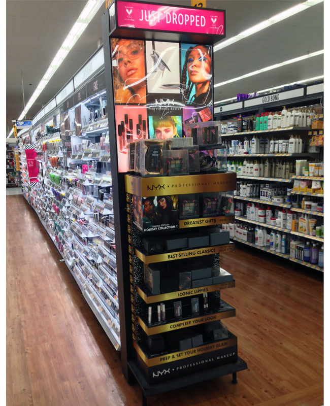 Popon | Image Gallery | NYX Just Dropped Holiday End Cap Display
