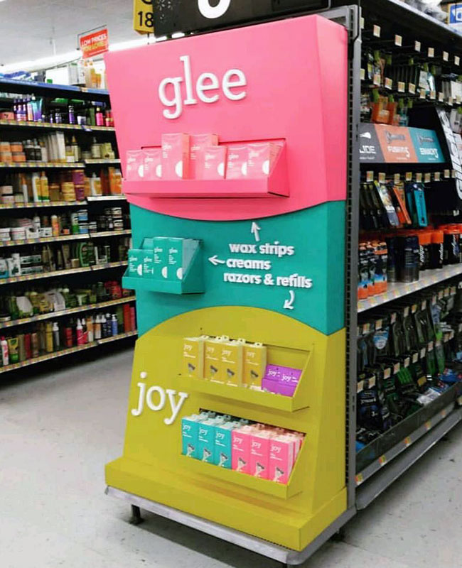 Popon | Image Gallery | Glee End Cap Display