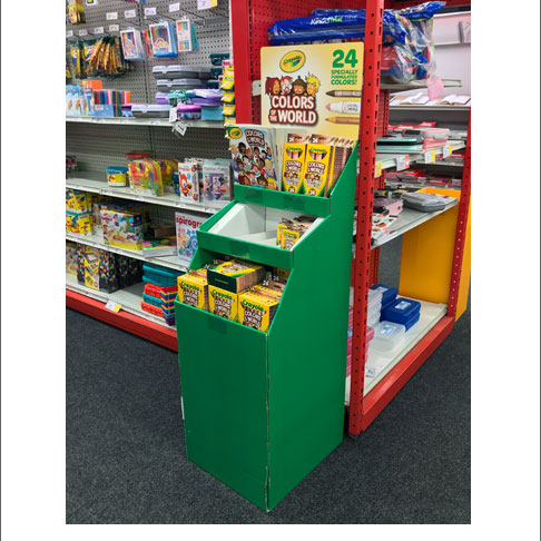 Popon | Image Gallery | Tums Try More End Cap Display