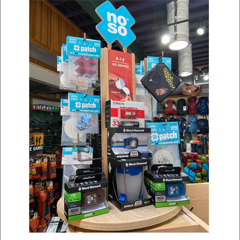 Popon | Image Gallery | Gopro Be a Hero End Cap Display
