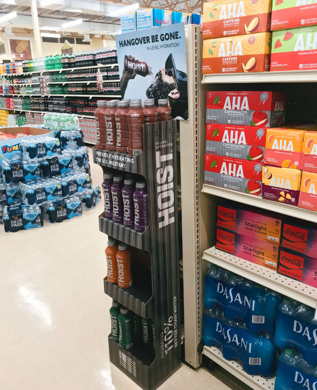 Popon | Image Gallery | Gopro Be a Hero End Cap Display