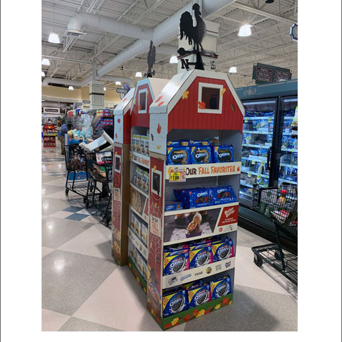 Popon | Image Gallery | Pringles End Cap Gravity Feed Displays