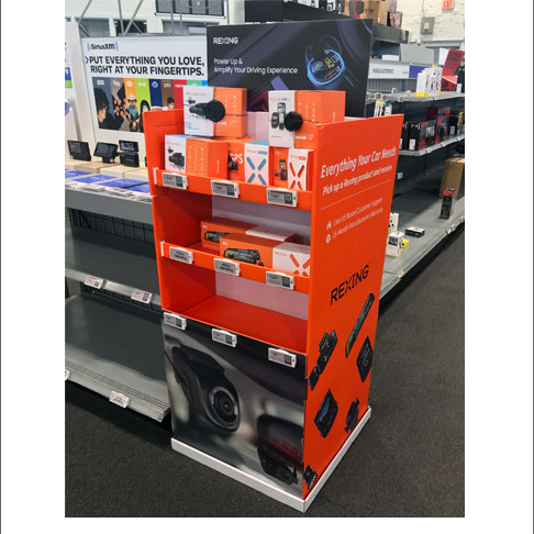 Popon | Image Gallery | Pringles End Cap Gravity Feed Displays