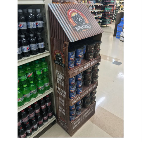 Popon | Image Gallery | Quaker Nutri Foods End Cap Display