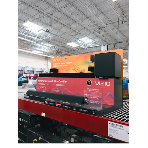 Popon | Image Gallery | Colgate New Radiant End Cap Display