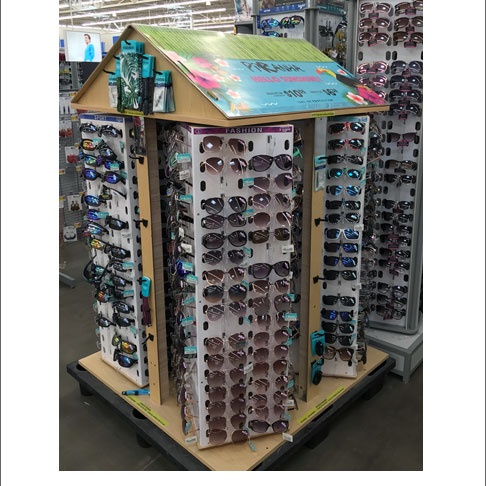 Popon | Image Gallery | Electric Mood End Cap Display