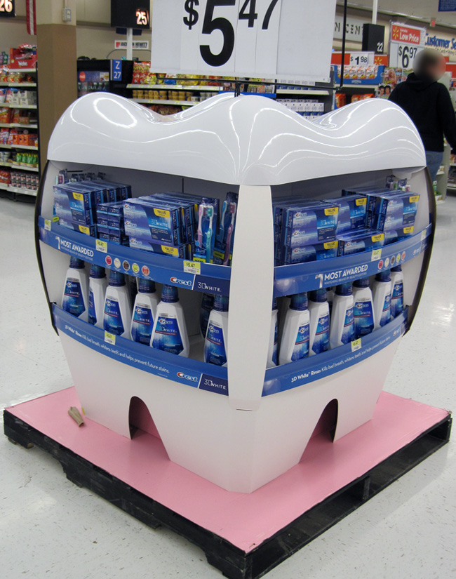 Popon | Image Gallery | Crest Tooth Display Pallet
