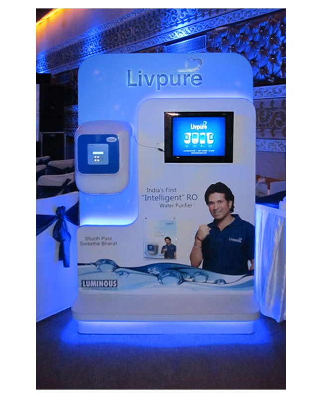 Popon | Image Gallery | Livpure Water Purifier Counter Display