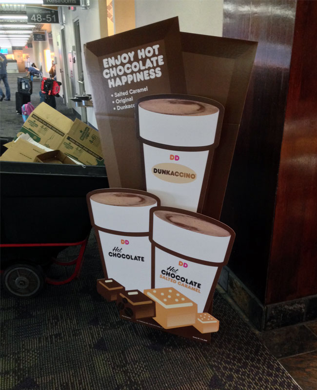 Popon | Image Gallery | Hot Chocolate Happiness Standee
