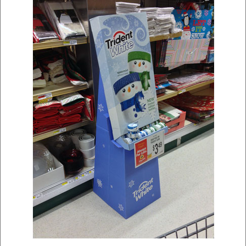 Popon | Image Gallery | Trident White Floor Display