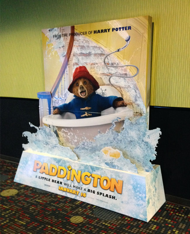 Popon | Image Gallery | Paddington Movie Standee
