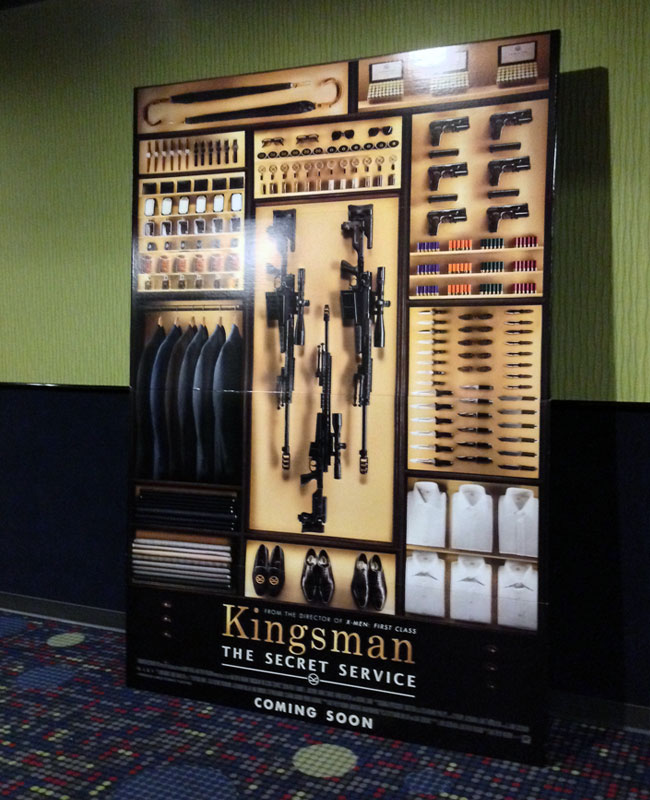 Popon | Image Gallery | Kingsman The Secret Service Floor Display