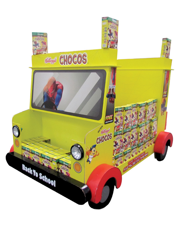 Popon | Image Gallery | Chocos Spider-Man Cereal Display