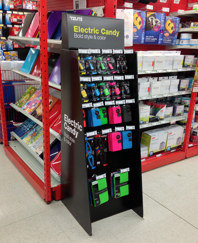 Popon | Image Gallery | Tzumi Electric Candy Floor Display