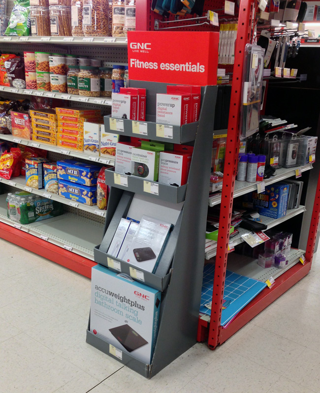 Gnc Store Shelves