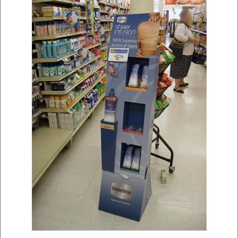 Vaseline Spray And Go Display