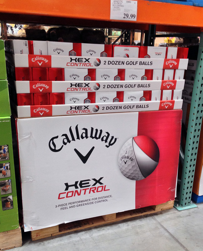 Popon | Image Gallery | Callaway Hex Control Pallet Display
