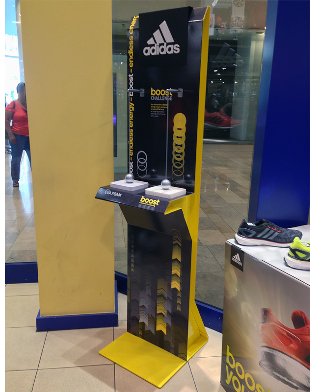 Popon | Image Gallery | Adidas Boost Floor Display