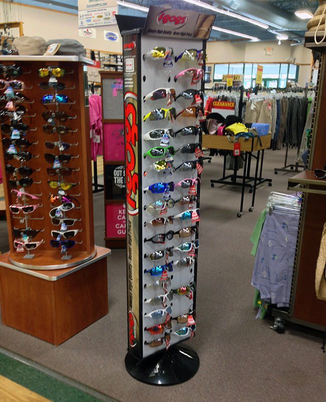 Popon | Image Gallery | I-Gogs Sunglasses Floor Display