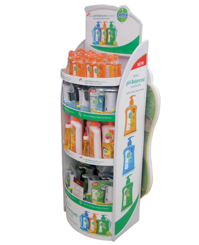 Popon | Image Gallery | Dettol Ph-Balanced Floor Display