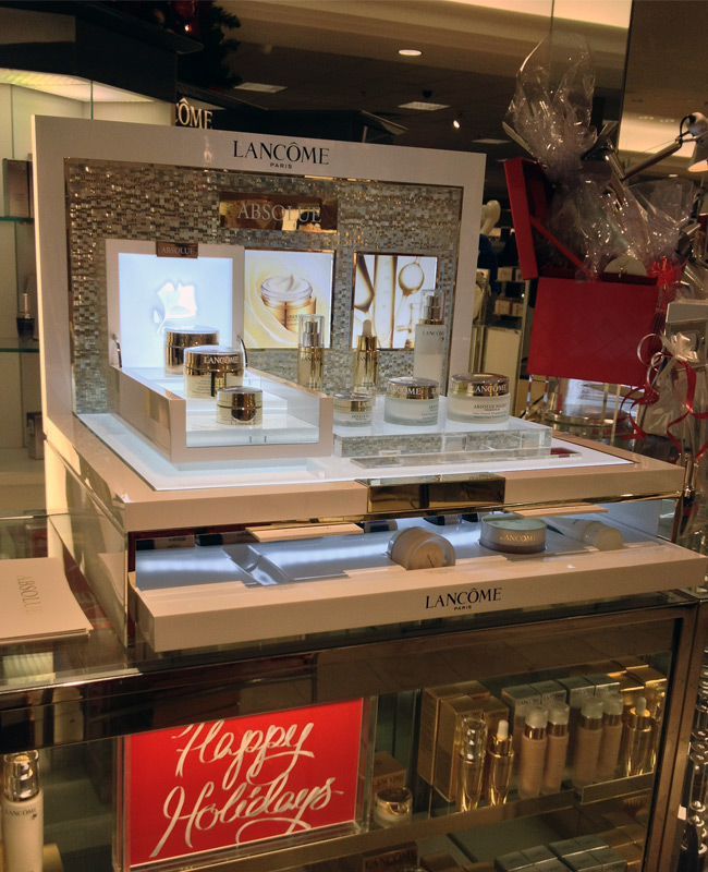 Popon | Image Gallery | Lancome Paris Absolue Counter Display