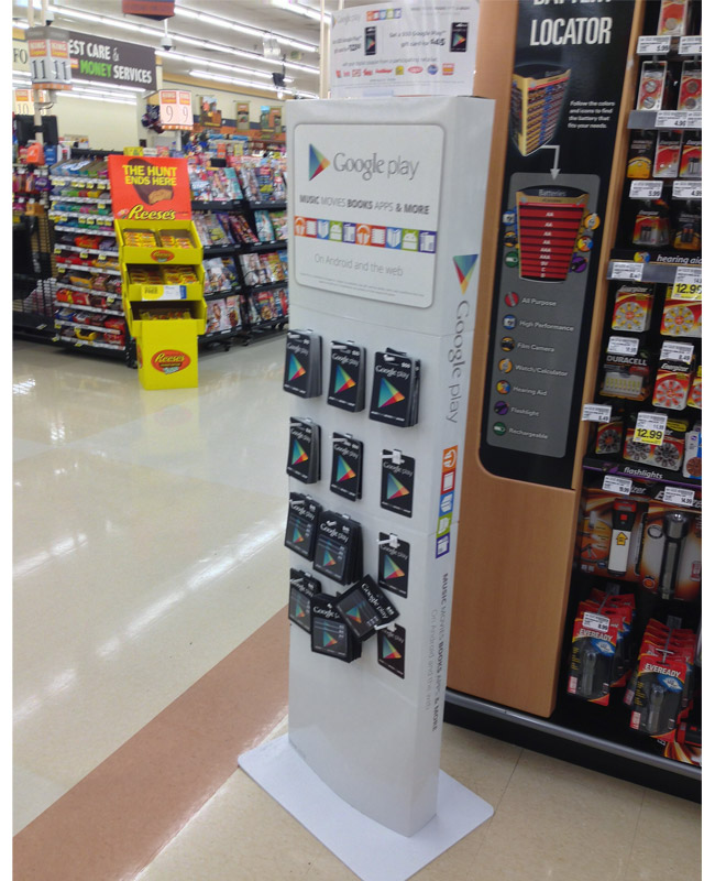 Popon | Image Gallery | Google Play Floor Display