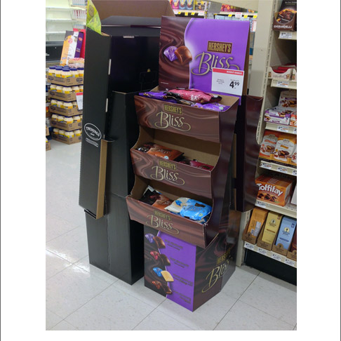 Popon | Image Gallery | Hershey's Bliss Candy Floor Display