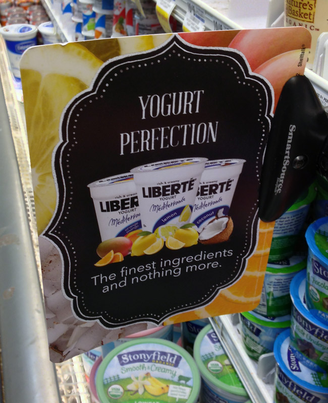 Popon | Image Gallery | Yogurt Perfection Aisle Violater